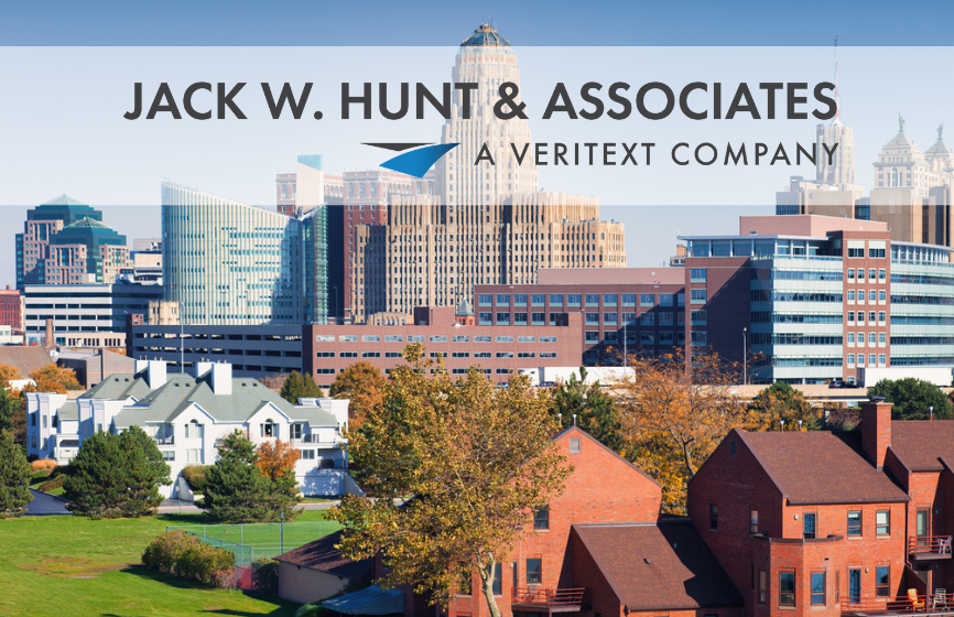 Veritext Welcomes Buffalo, NY Based Jack W. Hunt