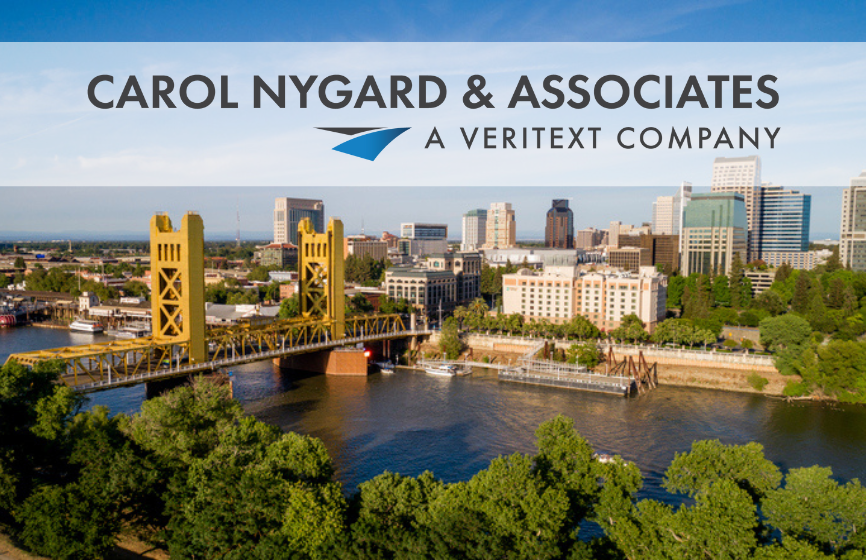 Veritext Welcomes Sacramento, CA-Based Carol Nygard & Associates